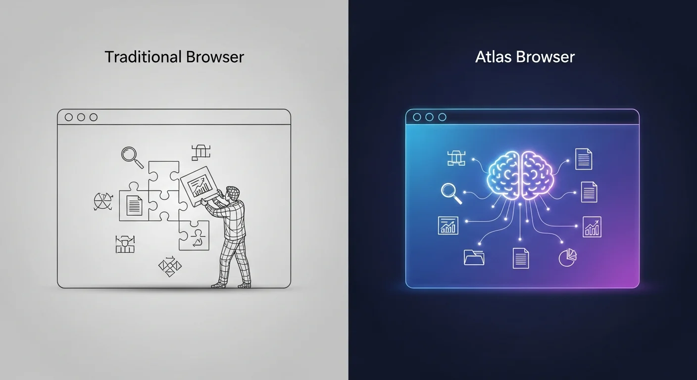 OpenAIの新型ブラウザ「Atlas」とは？AIがもたらす未来を解説 | OptiMax AI情報