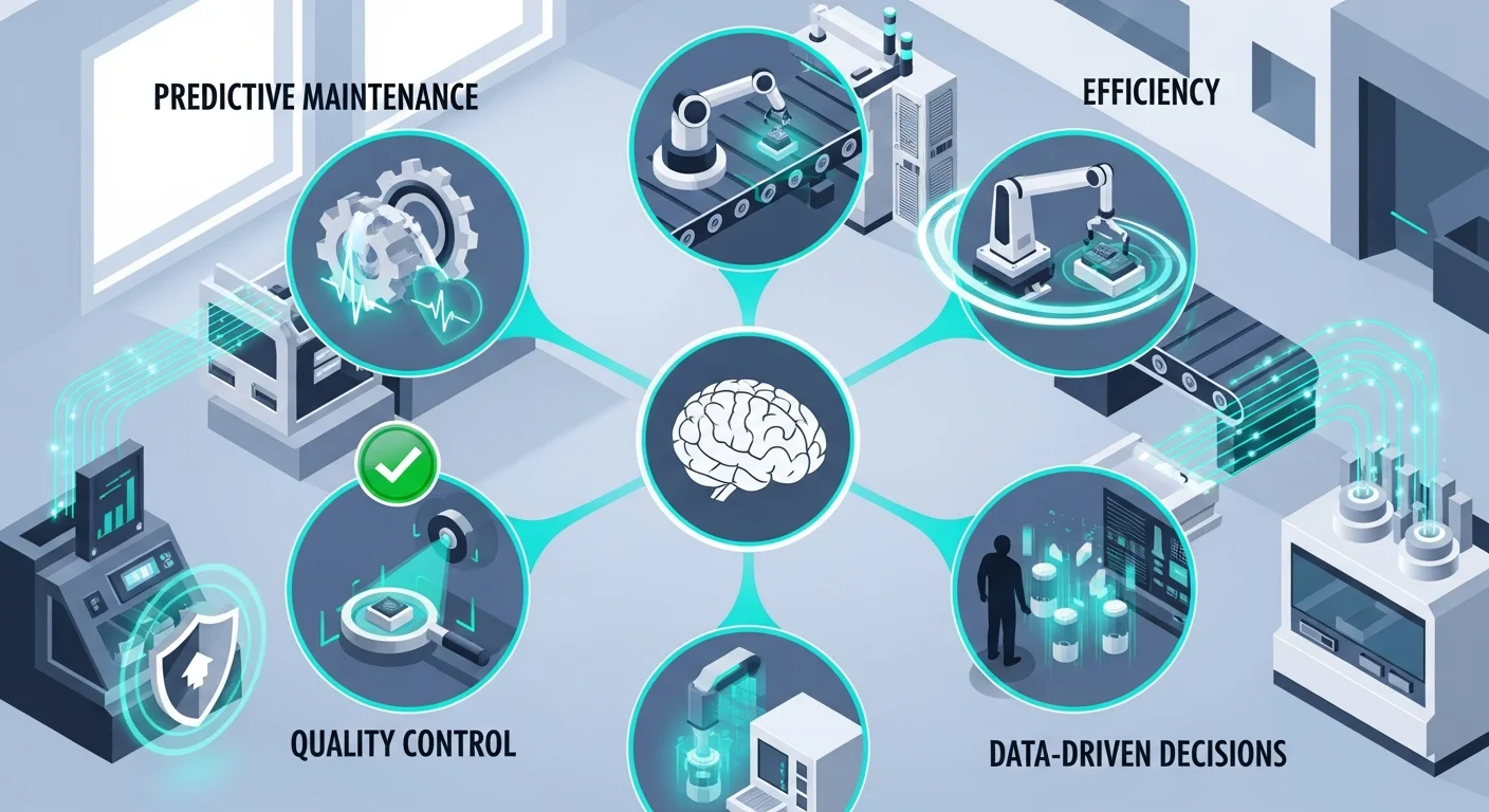 なぜ工場にIoT導入が必須？メリットと成功の秘訣を解説 | OptiMax AI情報