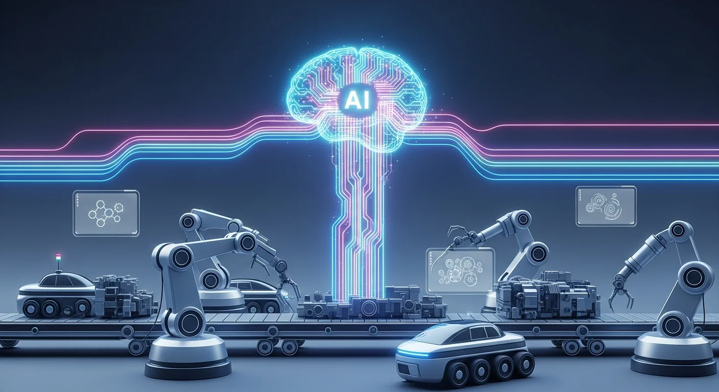 AI制御で製造ロボットはどう進化する？未来の工場像とは | OptiMax AI情報